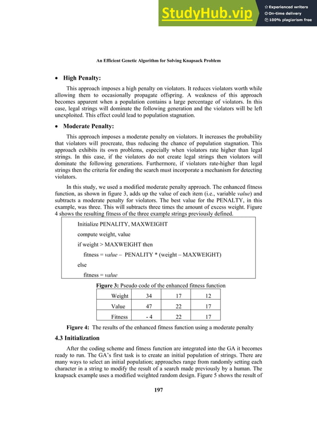 An Efficient Genetic Algorithm For Solving Knapsack Problempdf