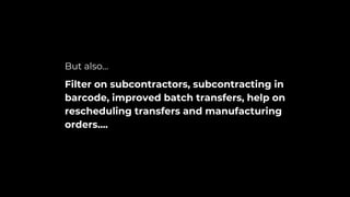 An Efficient Manufacturing Process with the Work Order Tablet View | PPTX