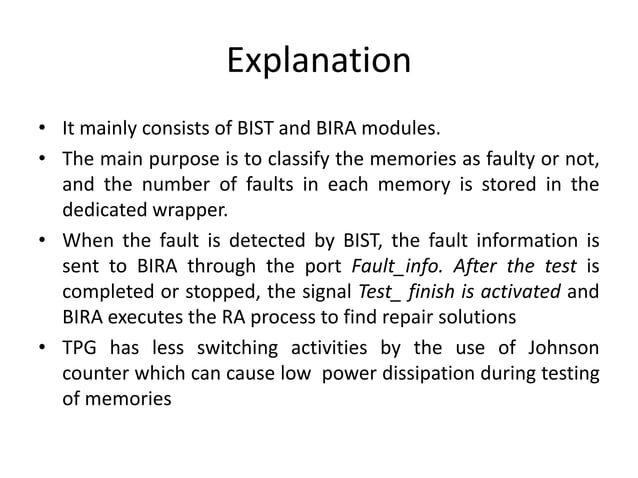 An Efficient Memory Design For Error Tolerant Applicationpptx Computer Software And