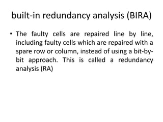 AN EFFICIENT MEMORY DESIGN FOR ERROR TOLERANT APPLICATION.pptx | Computer Software and ...
