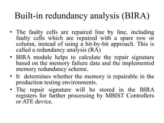 AN EFFICIENT MEMORY DESIGN FOR ERROR TOLERANT APPLICATION1.pptx | Free Download