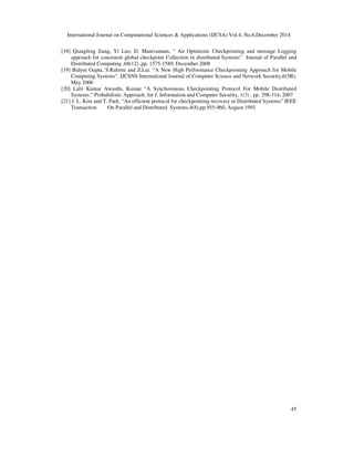 An efficient recovery mechanism | PDF