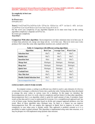 An efficient sorting algorithm increcomparision sort | PDF