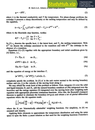 An Efficient Tangent Scheme For Solving Phase-Change Problems | PDF