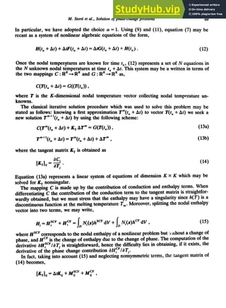 An Efficient Tangent Scheme For Solving Phase-Change Problems | PDF