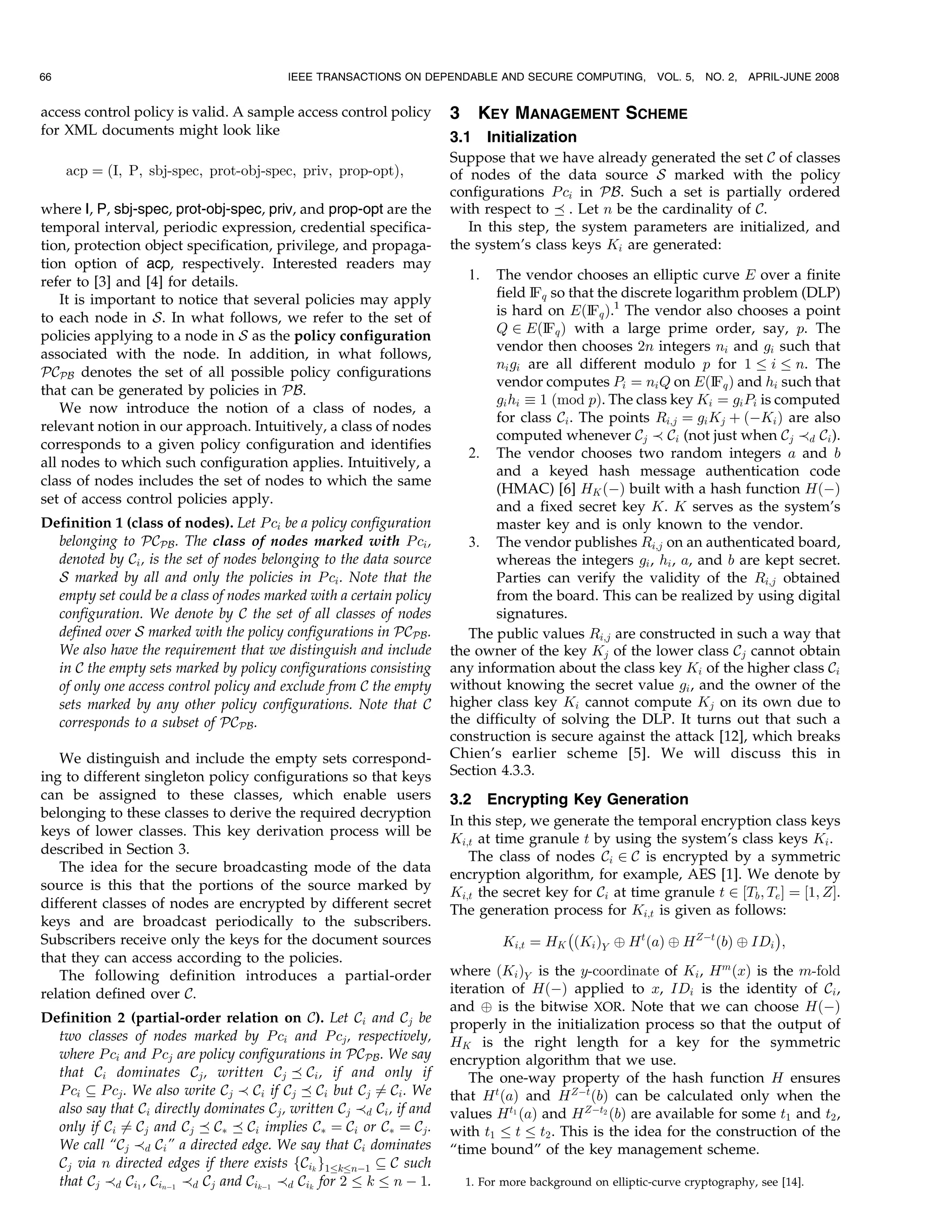 An efficient time bound hierarchical key | PDF An efficient time bound hierarchical key | PDF