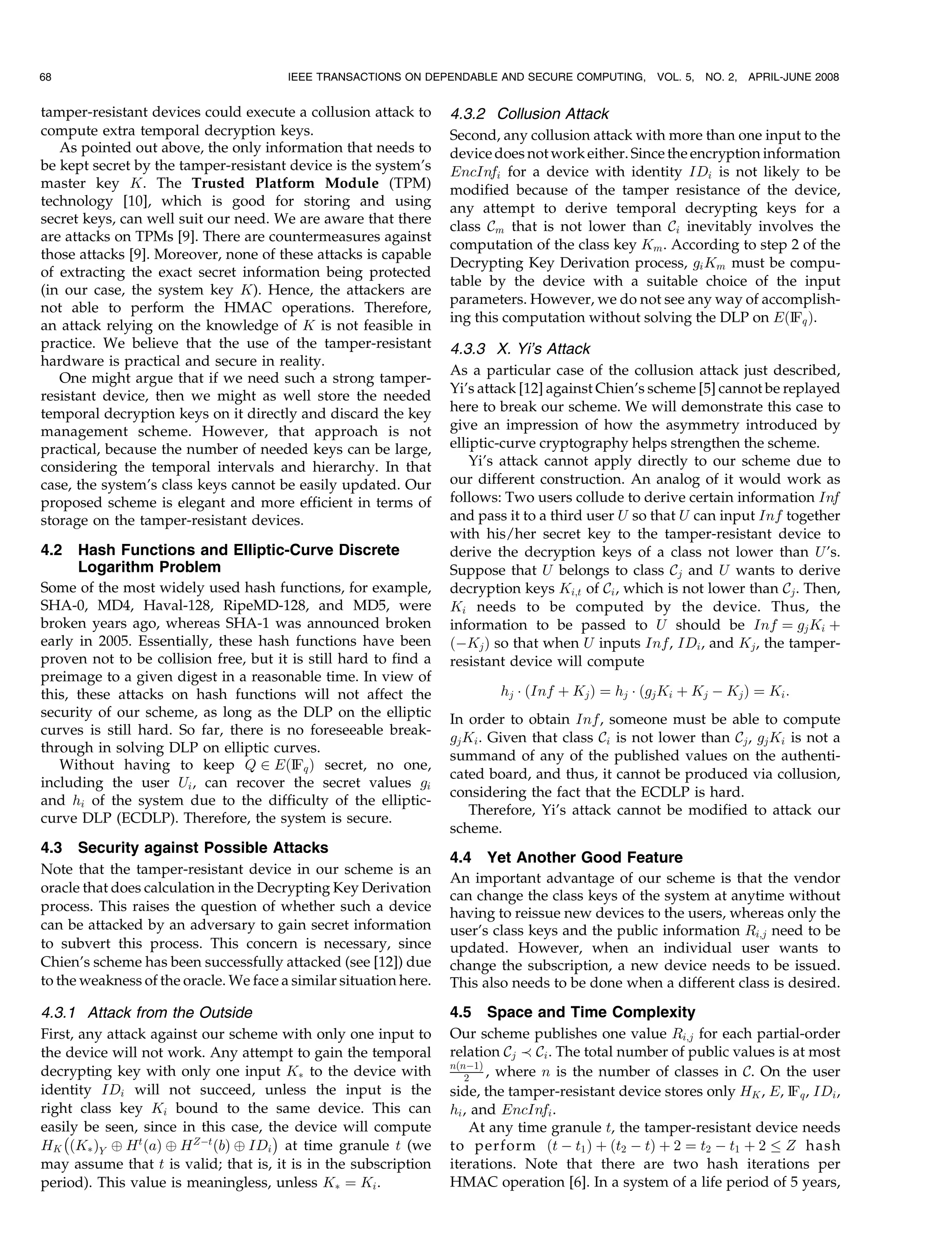 An efficient time bound hierarchical key | PDF An efficient time bound hierarchical key | PDF