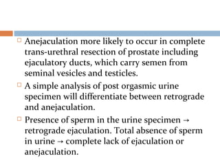 Anejaculation | PPT