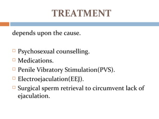 Anejaculation | PPT