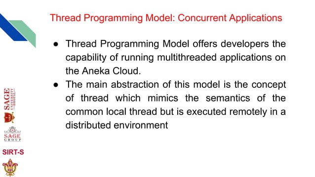 Introduction to Aneka, Aneka Model is explained | PPTX
