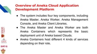 Introduction to Aneka, Aneka Model is explained | PPTX
