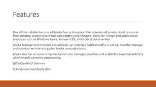 aneka.pptx | Cloud Computing | Internet