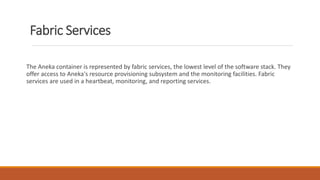 aneka.pptx | Cloud Computing | Internet