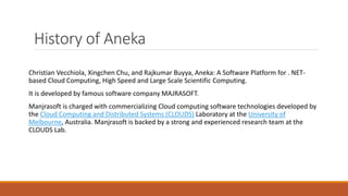 aneka.pptx | Cloud Computing | Internet