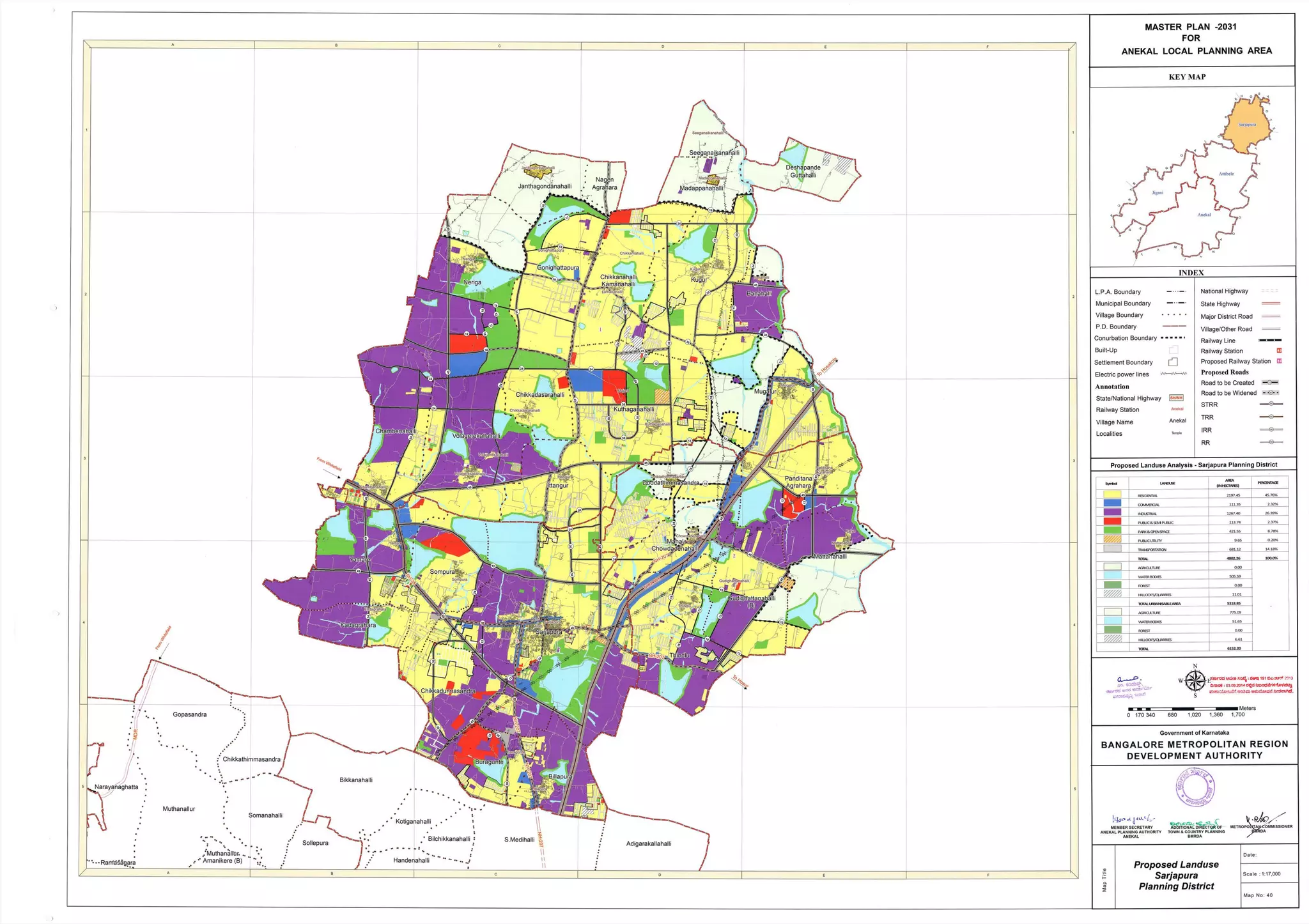 Anekal maps | PDF