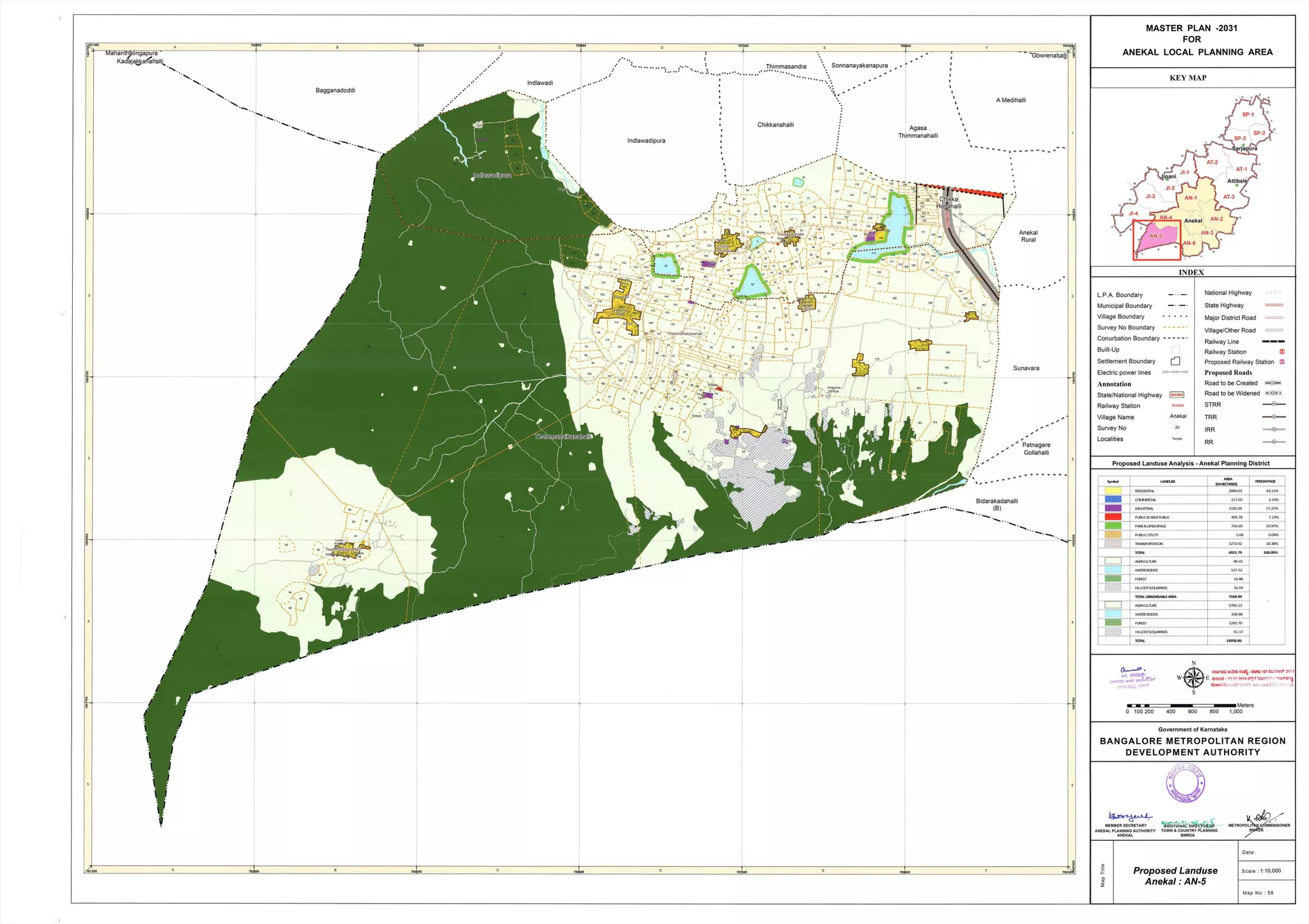 Anekal maps | PDF