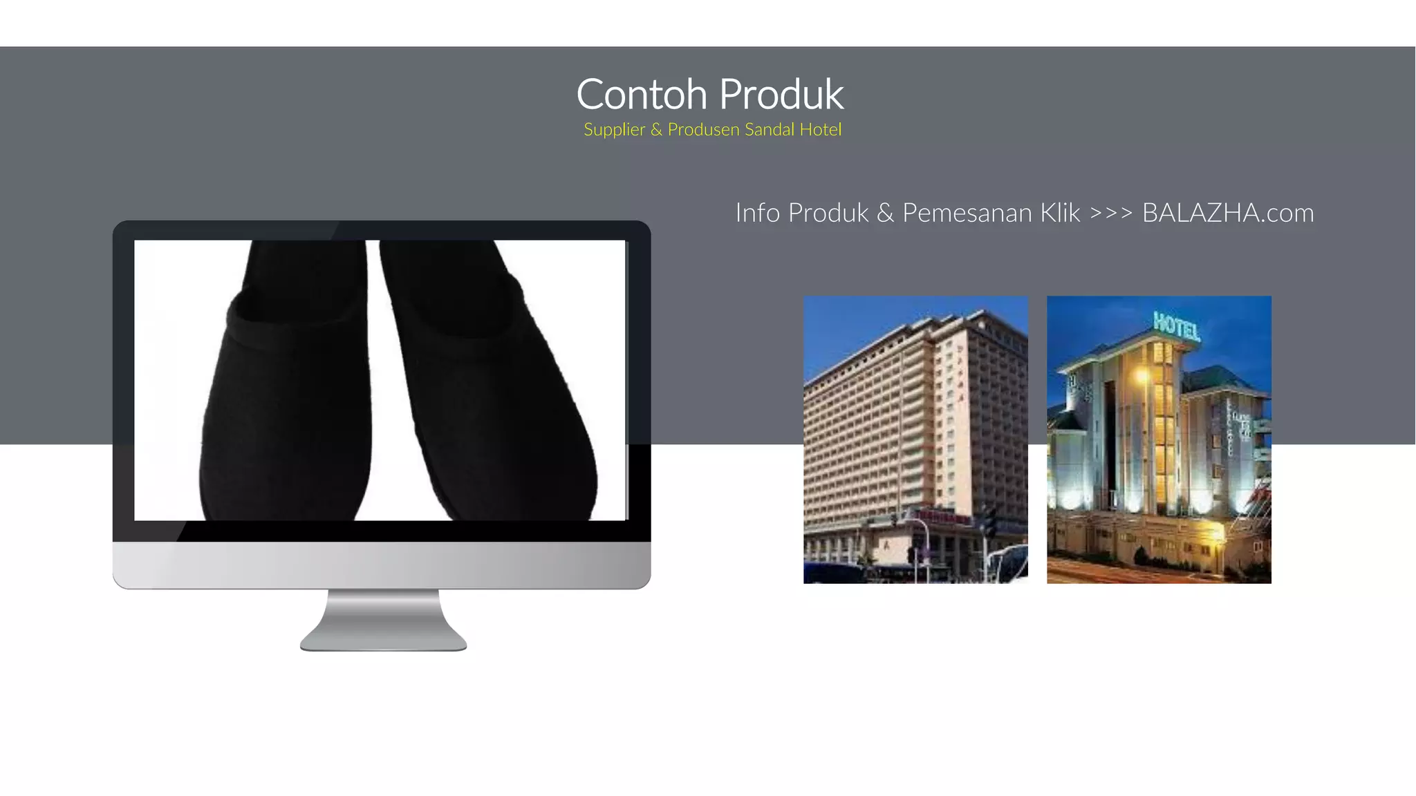 Aneka Macam Sandal Hotel Bogor | PPT