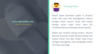 Aneka Macam Sandal Hotel Semarang | PDF