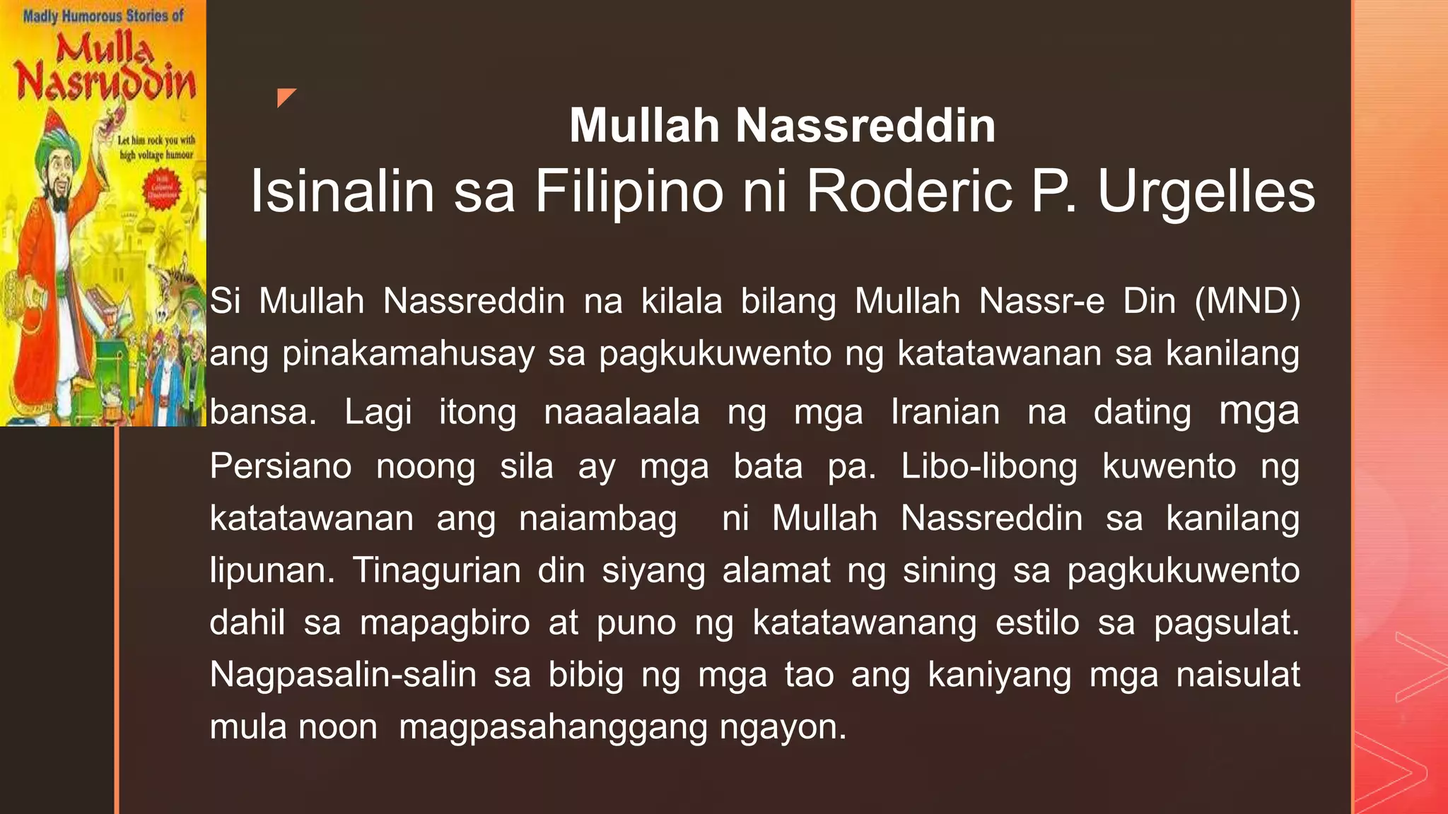 Anekdota FILIPINO 10 MODYUL 3 | PPTX