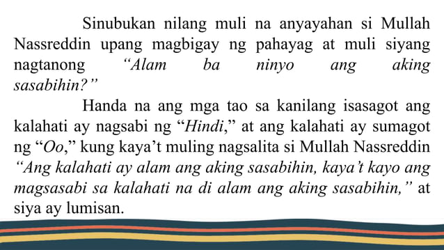 Ang Anekdota, Katangian at Elemento ng Anekdota | PPTX