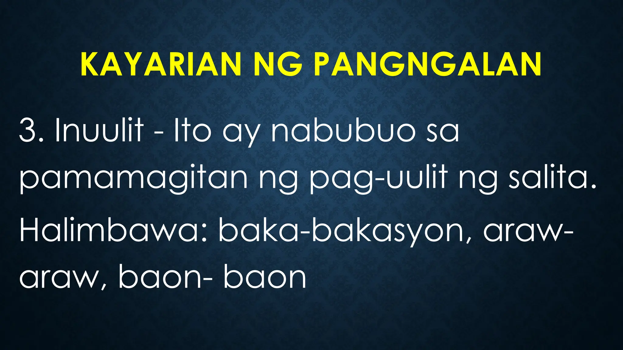 Anektdota at kayarian ng pangngalan grade 4 | PPTX
