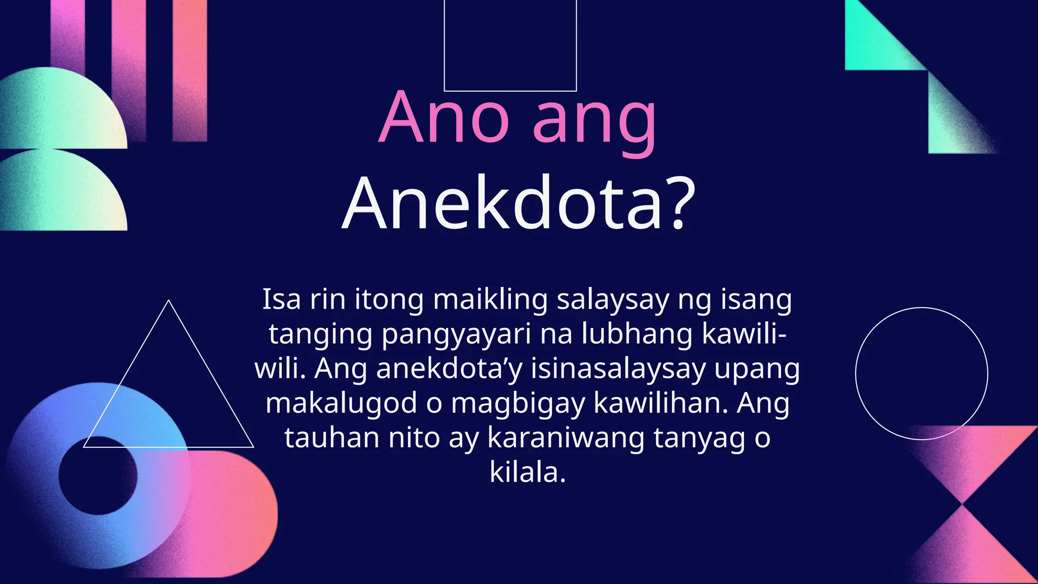 Anekdota ni Dr. Jose P. Rizal (Ang Tsinelas ni Pepe).pptx