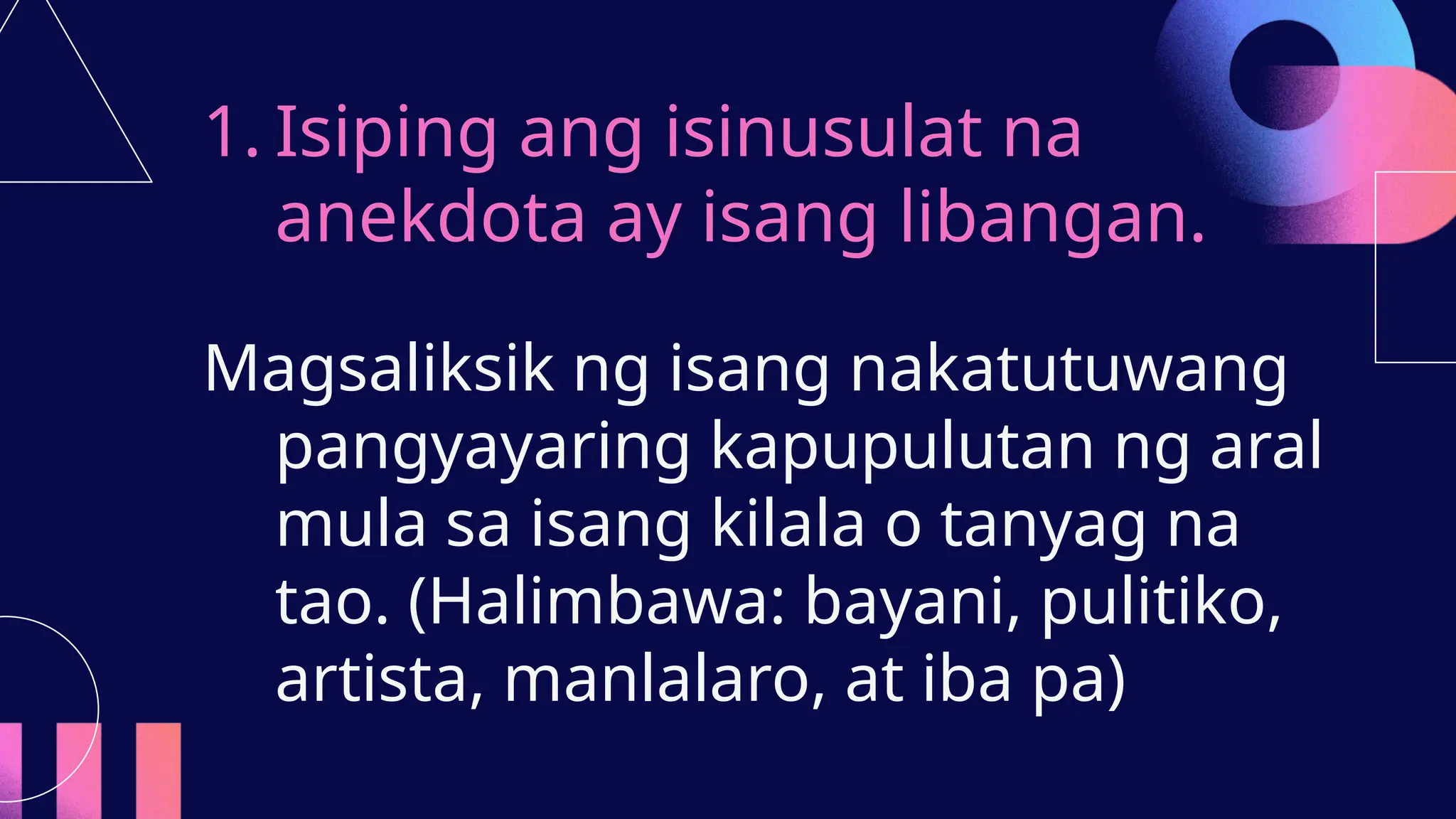 Anekdota ni Dr. Jose P. Rizal (Ang Tsinelas ni Pepe).pptx