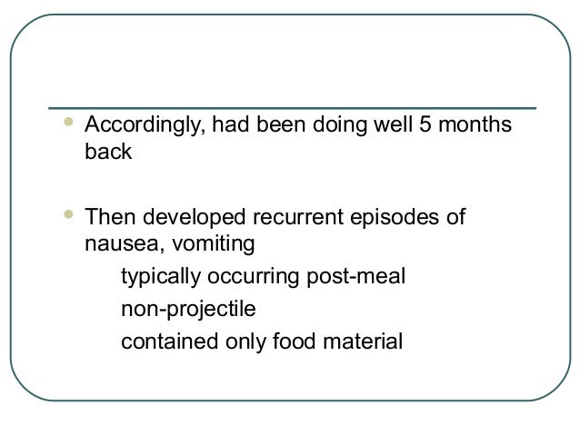 An Elderly Lady With Recurrent Vomiting And Generalized Weakness