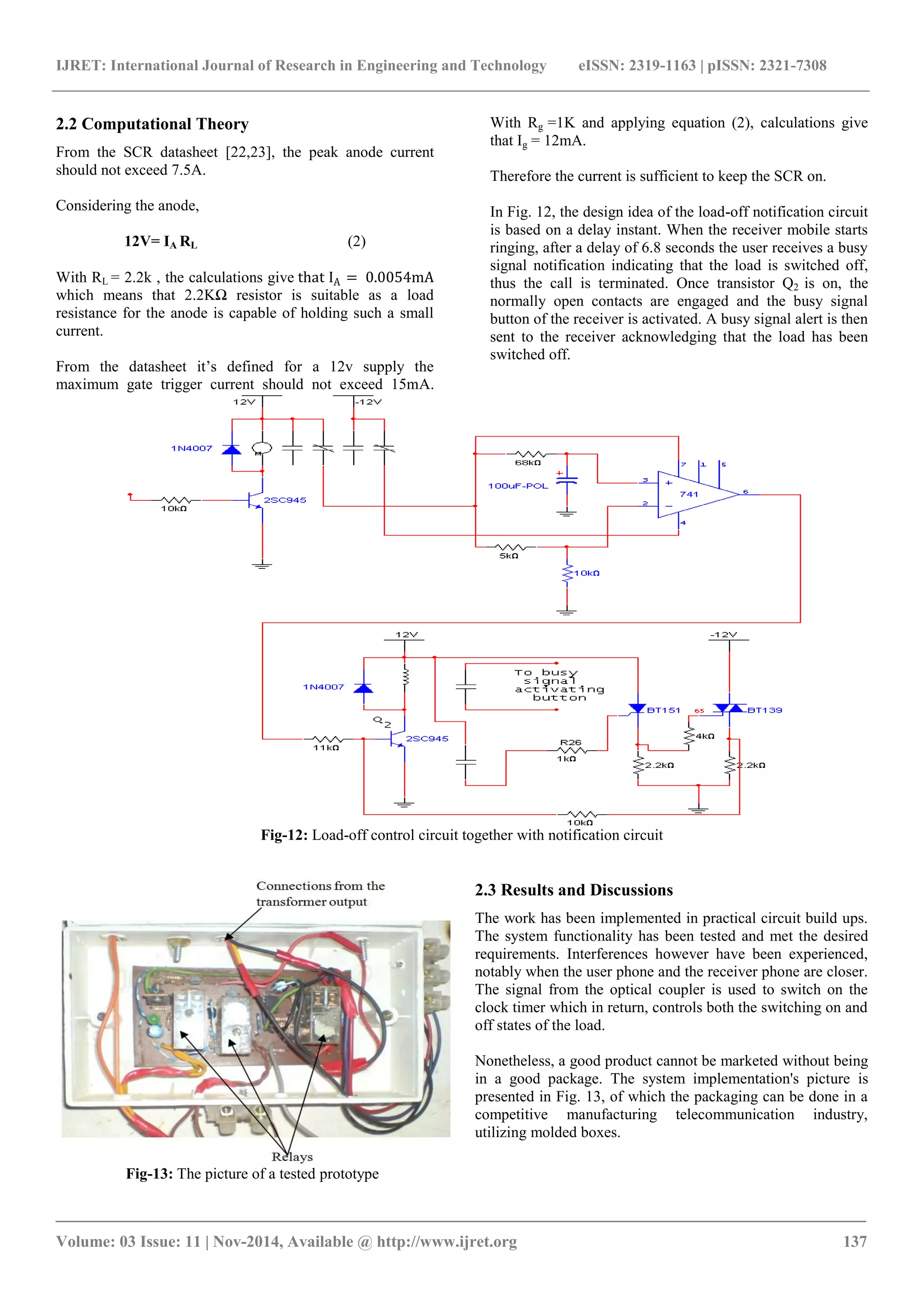 An Electric Circuits Remote Switching System Based On Gsm Radio Network Pdf