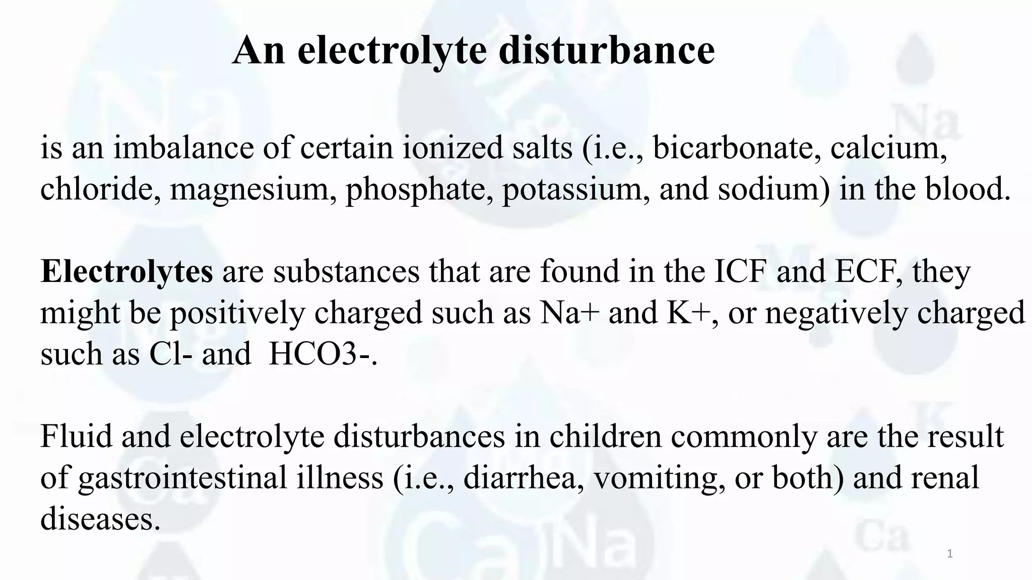 An electrolyte disturbance(2).pptx