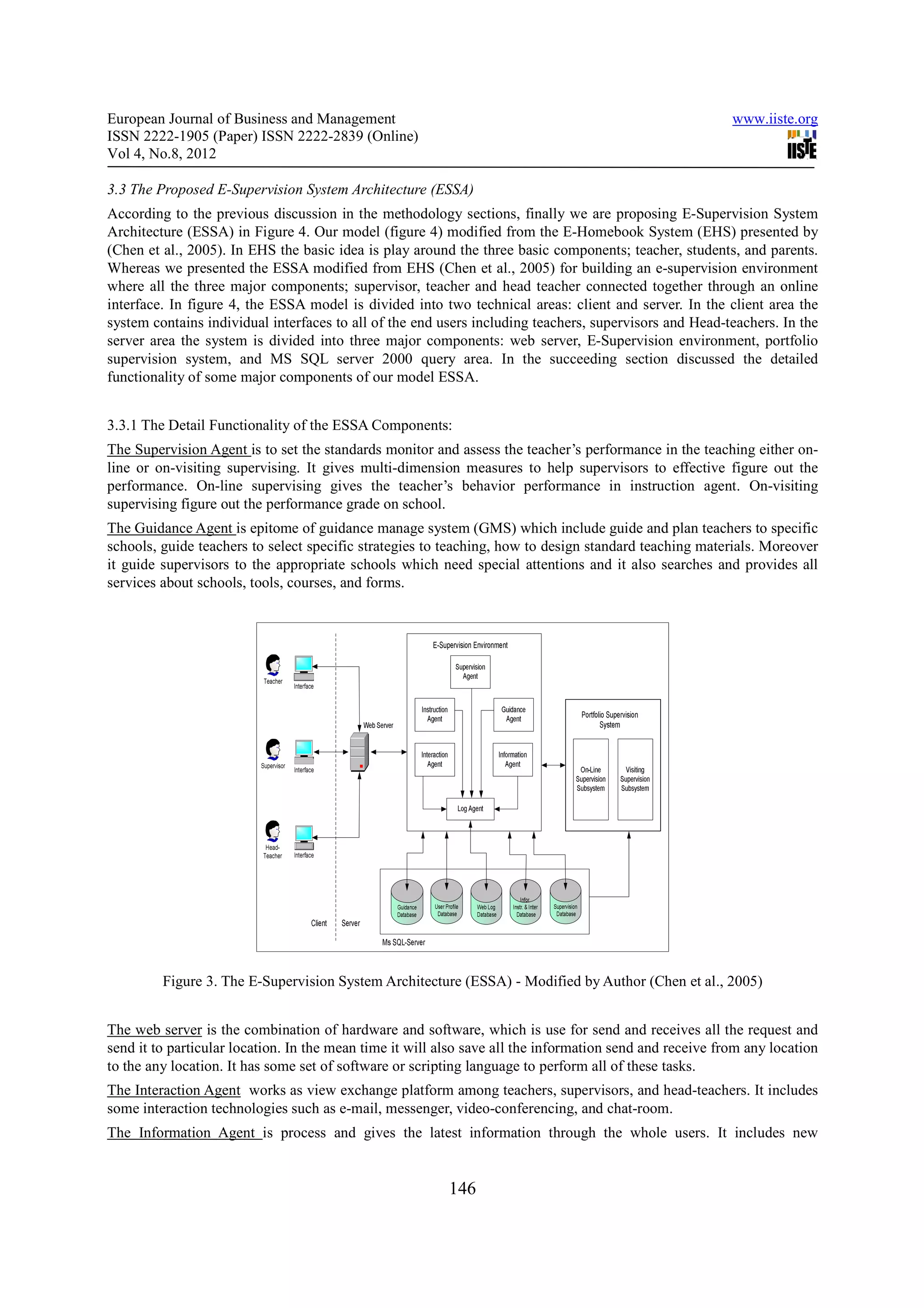 An electronic supervision system architecture in education environments | PDF | Computer ...