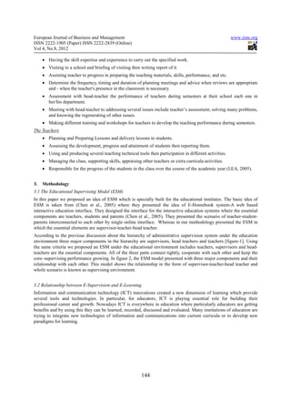 An electronic supervision system architecture in education environments | PDF | Computer ...