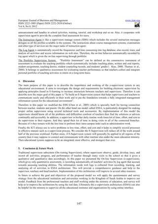 An electronic supervision system architecture in education environments | PDF | Computer ...