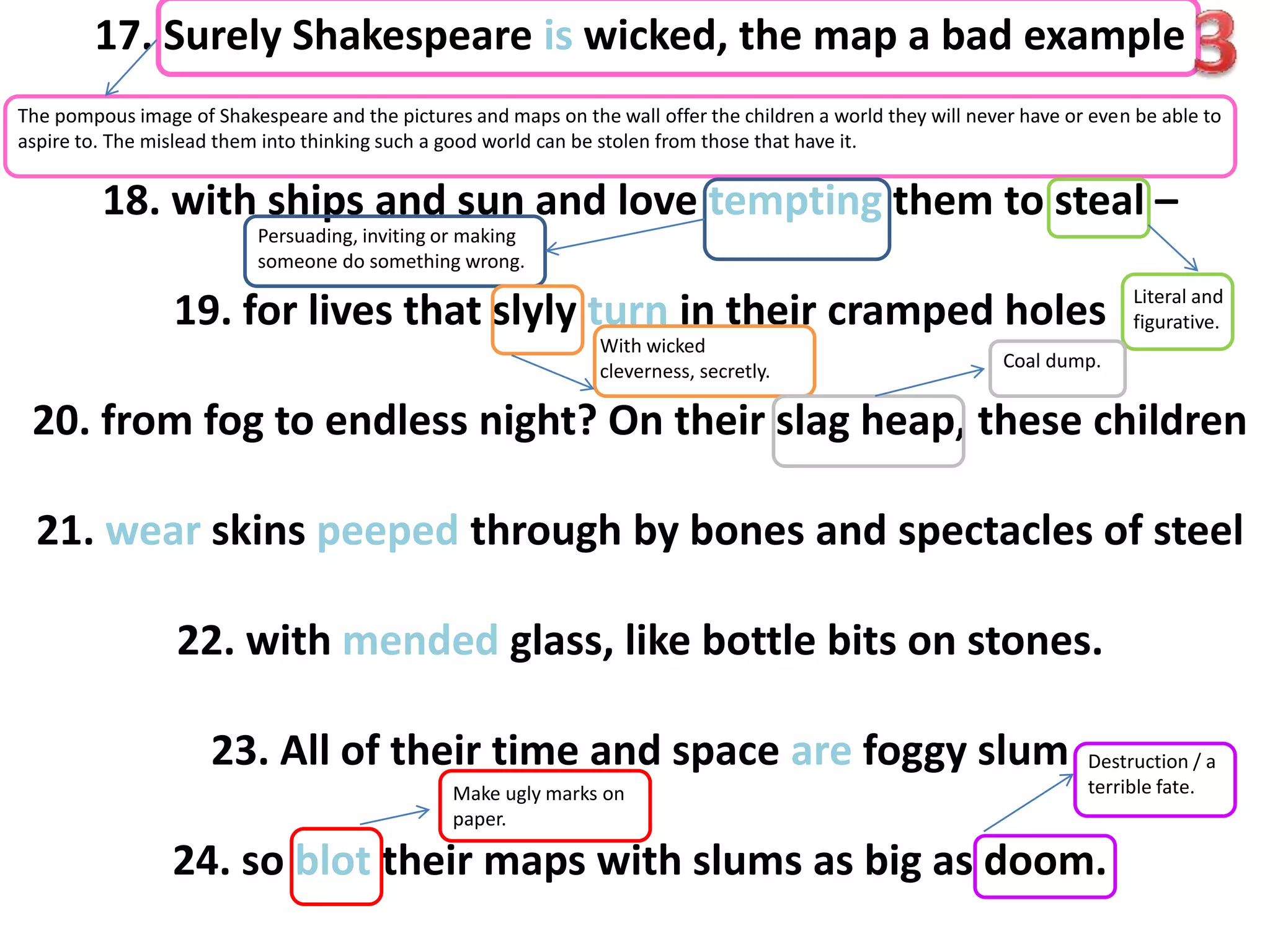 An elementary classroom in the slum | PPTX