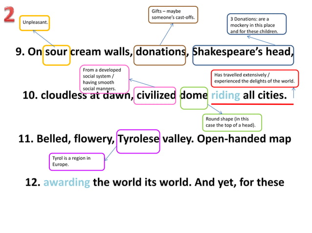 An elementary classroom in the slum | PPTX