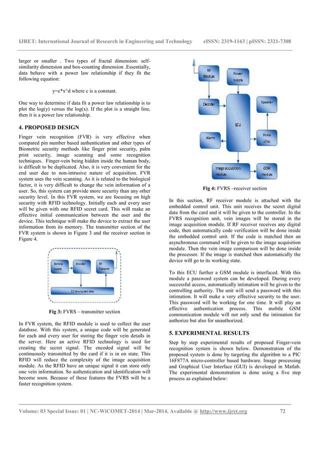 An embedded finger vein recognition system | PDF