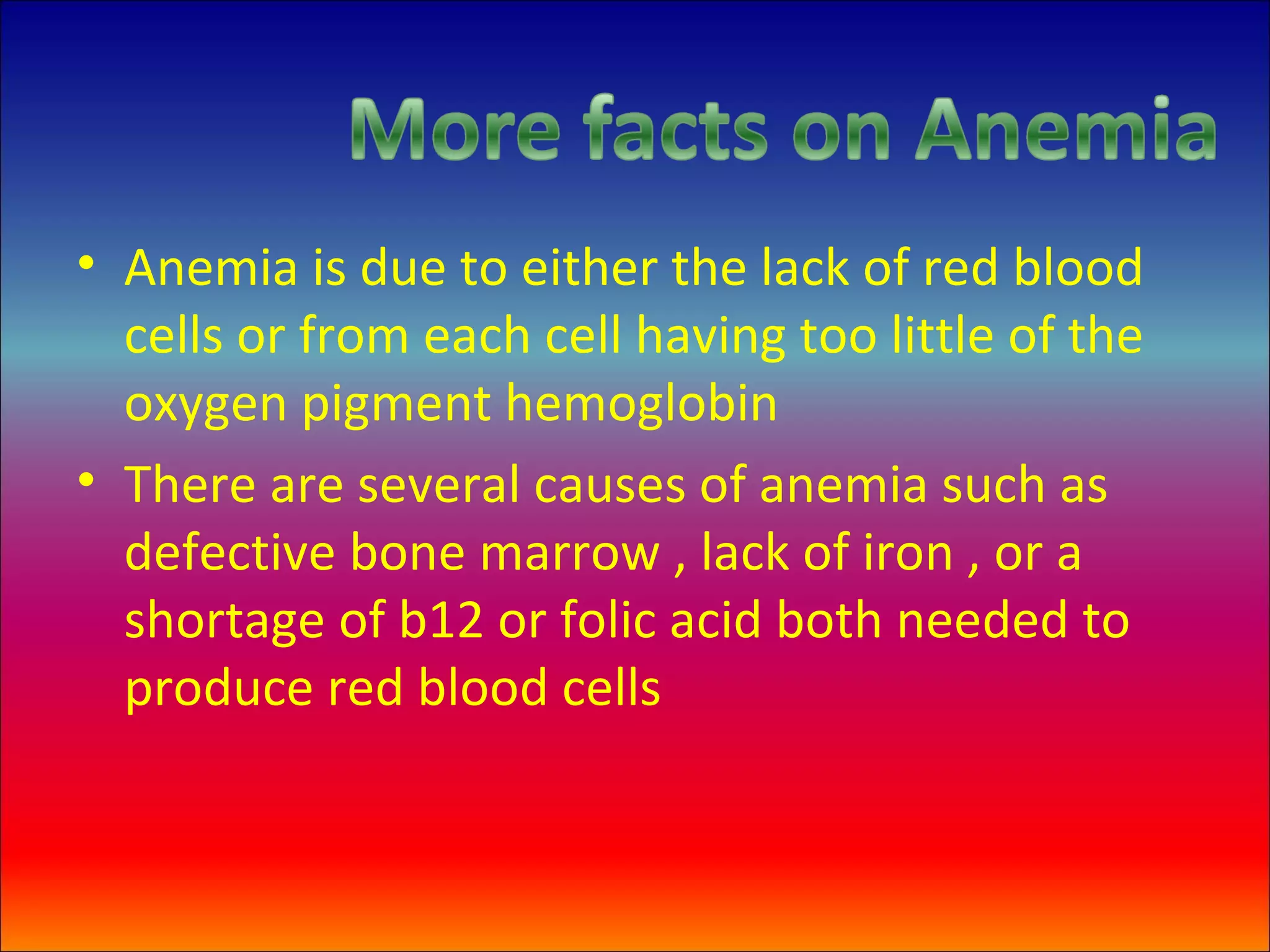 Anemia | PPT