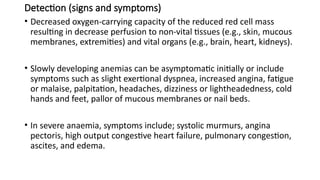 Anemia Management in Adults and Children | PPTX