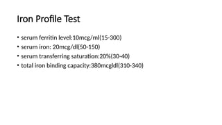 A CASE PRESENTATION ON IRON DEFICIENT ANEMIA | PPTX