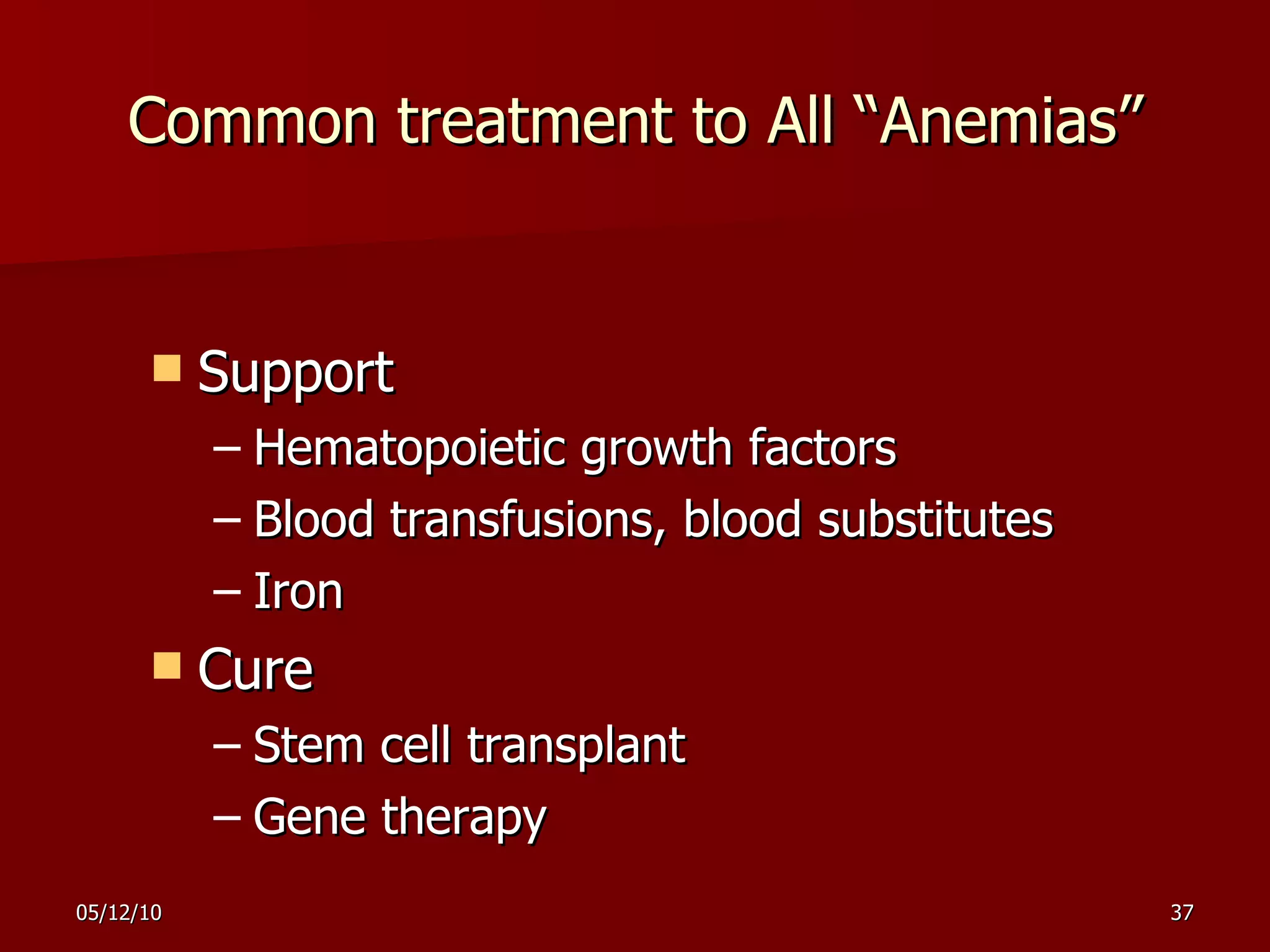 Anemia | PPT