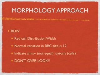 Anemia | KEY | Blood Disorders | Diseases and Conditions