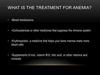 Anemia | PPT