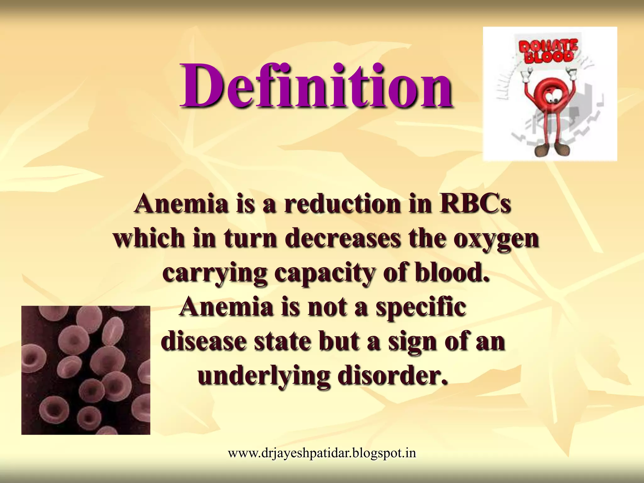 Anemia | PPSX