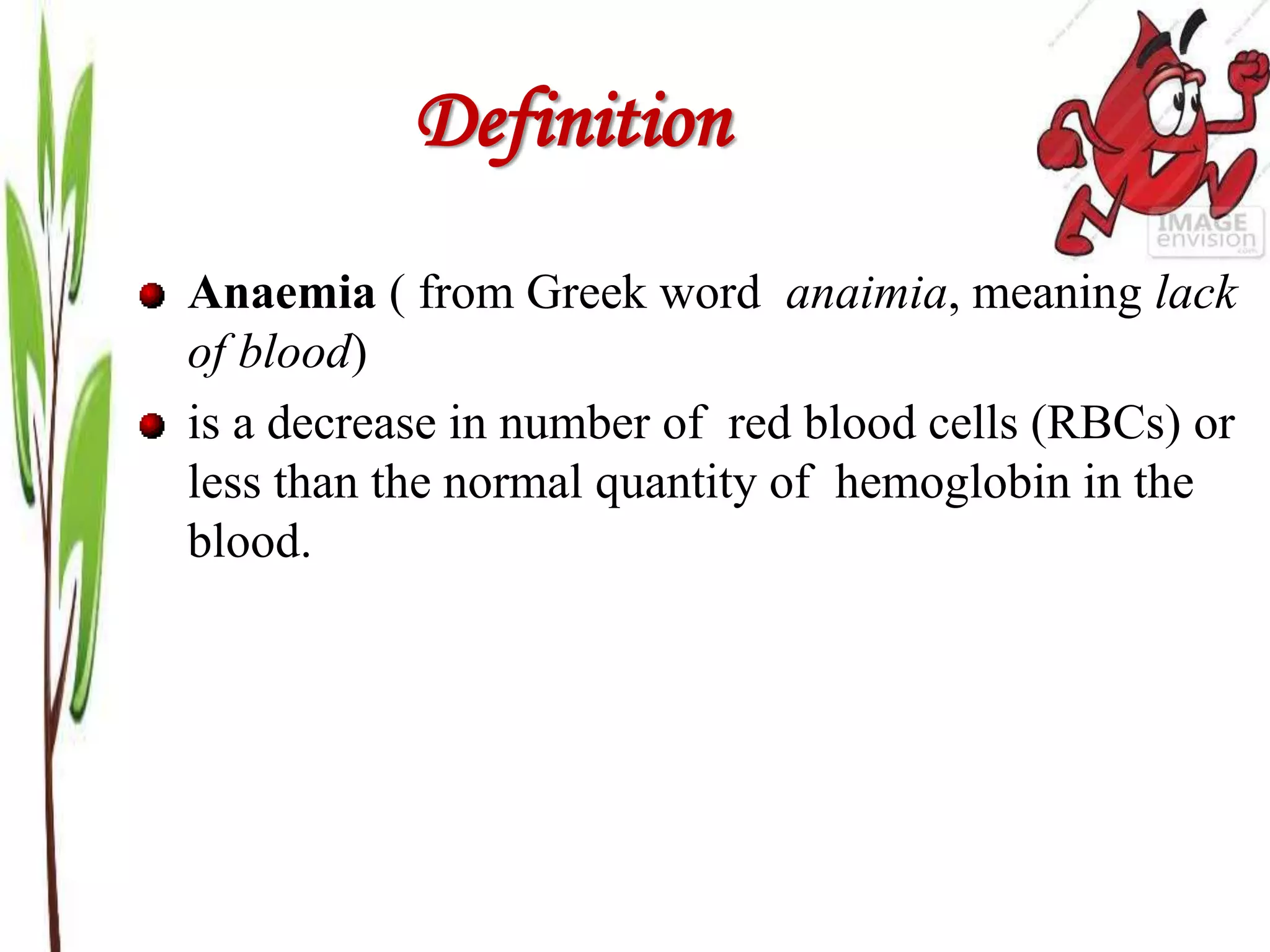Anemia ppt | PPTX