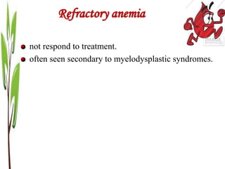 Anemia ppt | PPTX
