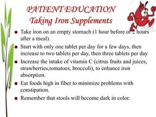 Anemia ppt | PPTX