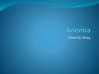 Anemia | PPTX