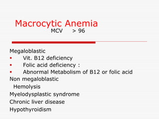 Anemia | PDF
