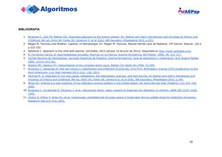 Algoritmo AEPap Anemias | PDF