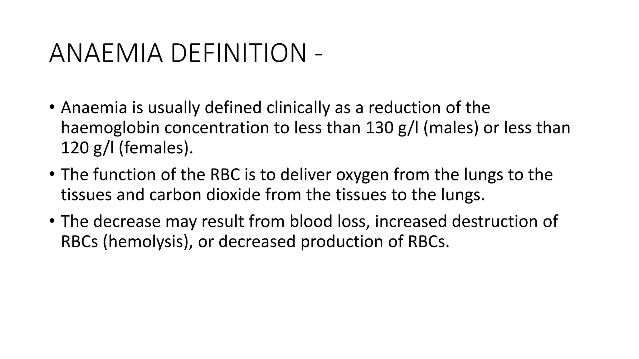 Anemia | PPTX